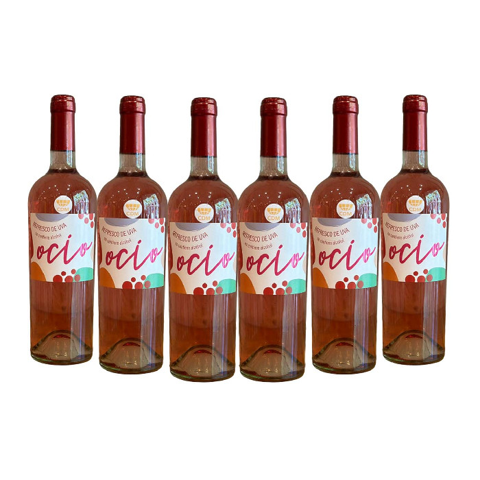 Refresco De Uva 100% Natural 750ml Sin Alcohol Caja 6 Botellas De 750ml